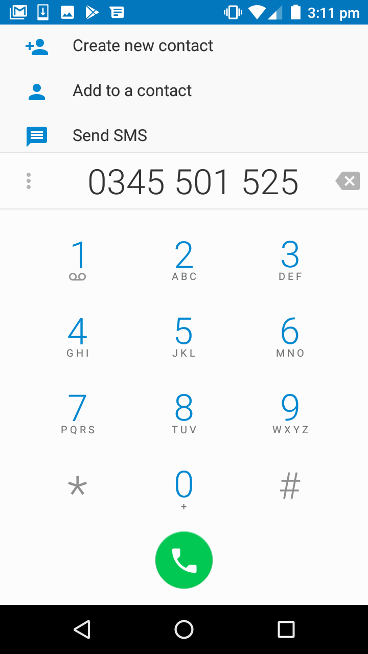 Dialing Instructions For Outgoing Calls – Mobal Support